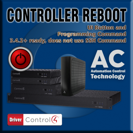 Control4 Driver Controller Reboot