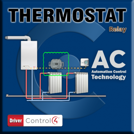 Control4 Driver Thermostat Relay